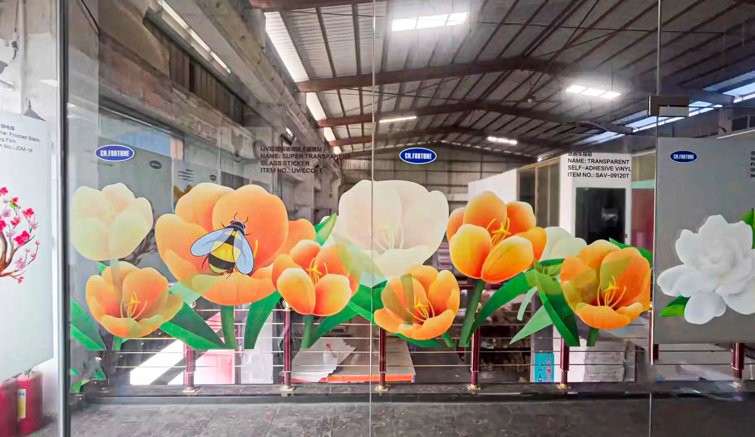 Super Clear Glass Sticker for Window Graphics & Decoration | YG Group