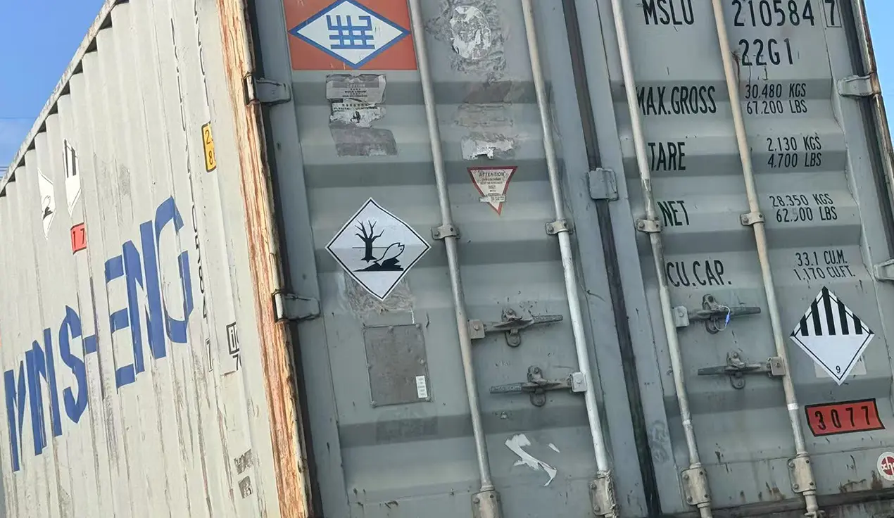 Shipping Container Labels for Logistics & Identification | YG Group