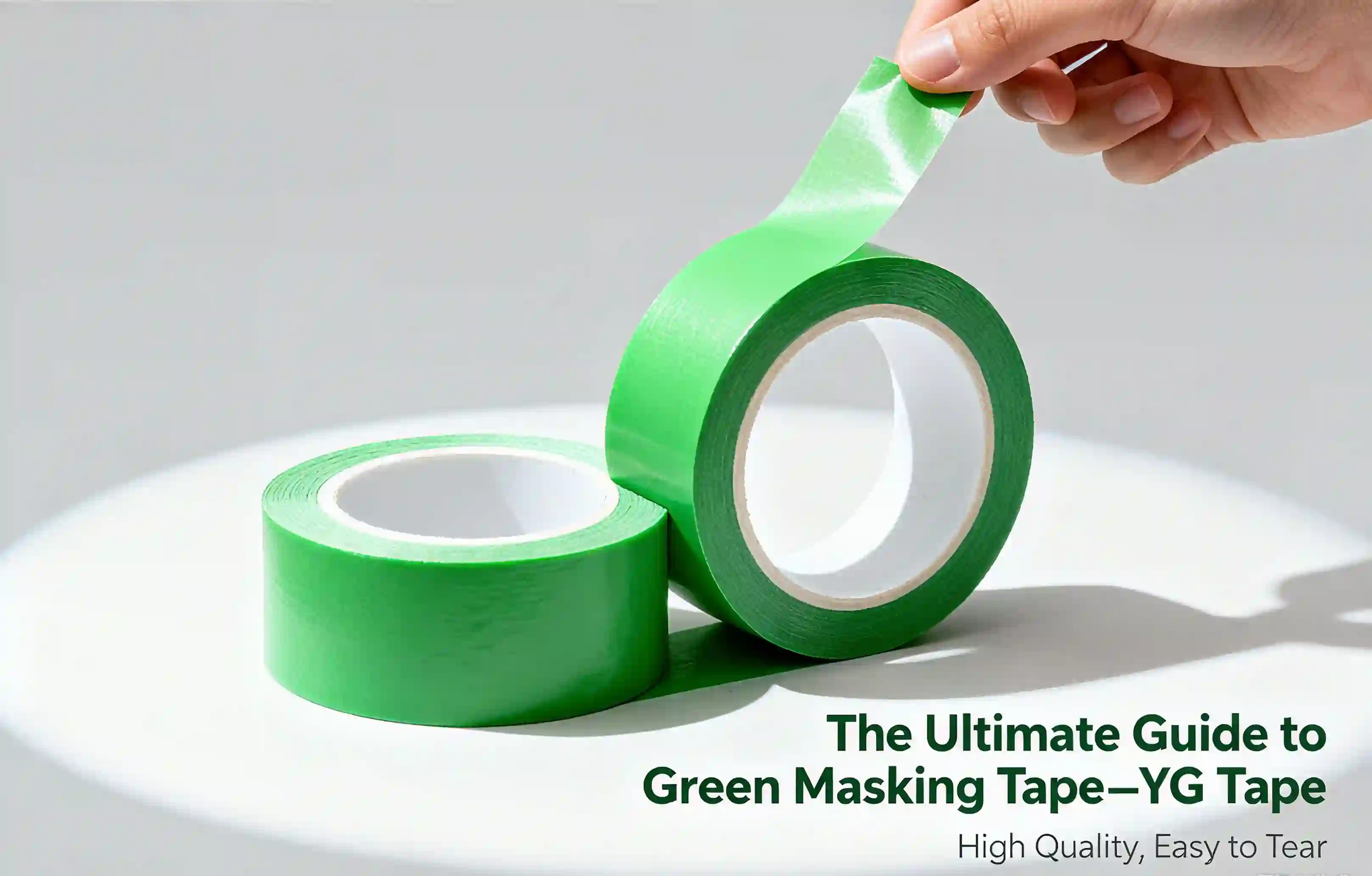 Green Masking Tape Uses, Benefits & Best Practices | YG Tape