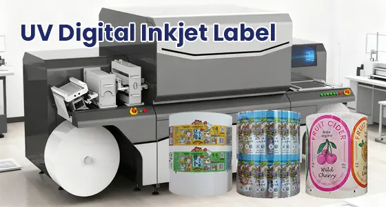 UV Digital Inkjet Label for Fast, Sharp Color Printing