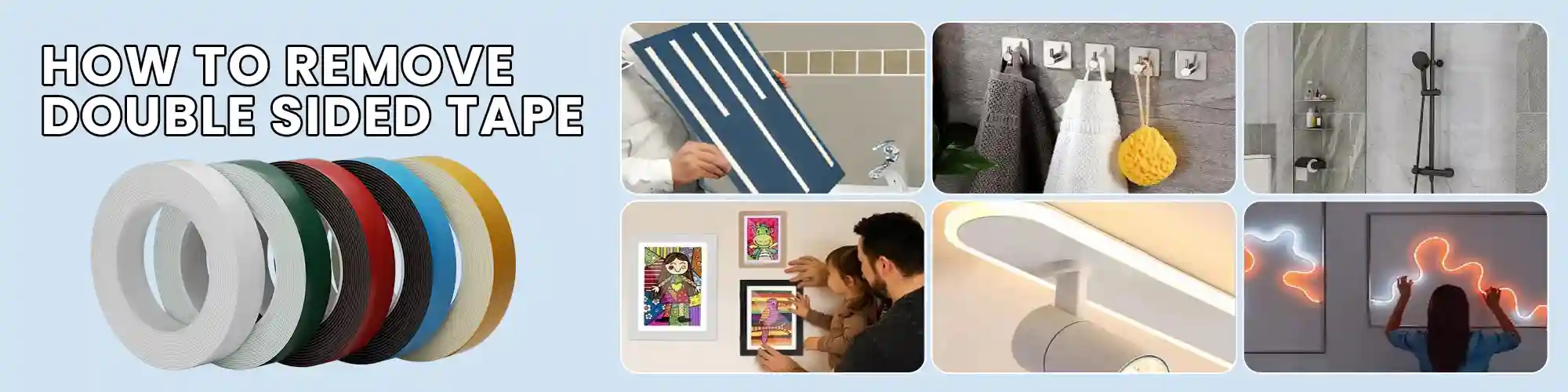 How to Remove Double Sided Tape Safely | YG Group